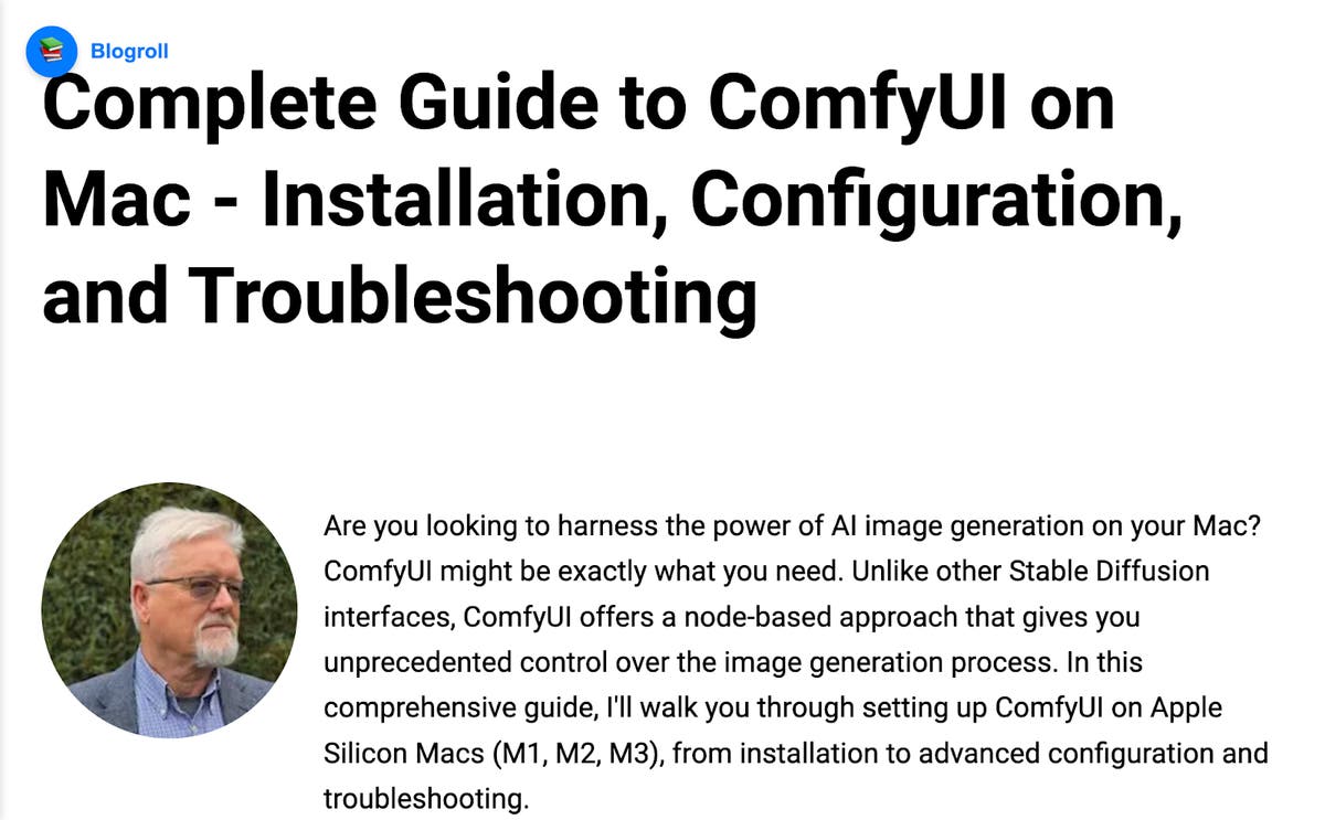 Complete Guide to ComfyUI on Mac: Installation, Configuration, and Troubleshooting