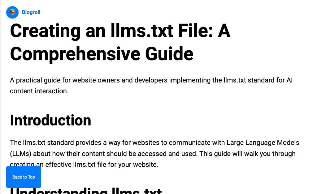 Creating an llms.txt File: A Comprehensive Guide
